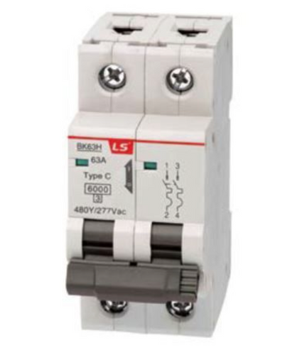 BK63H 2P C3A LS 2 Pole Type C 3Amp | Montana Automation