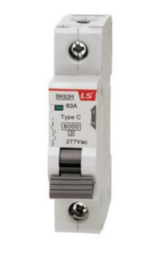 BK63H 1P C10A LS 1 Pole type C 10 Amp | Montana Automation