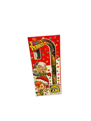 Fruity Pebbles Candy Cane | The Spelled Milk