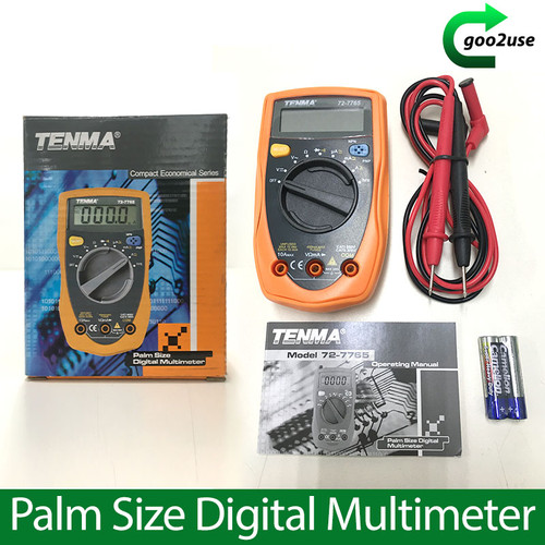 TENMA Palm Size Digital Multimeter 72-7765 | goo2use