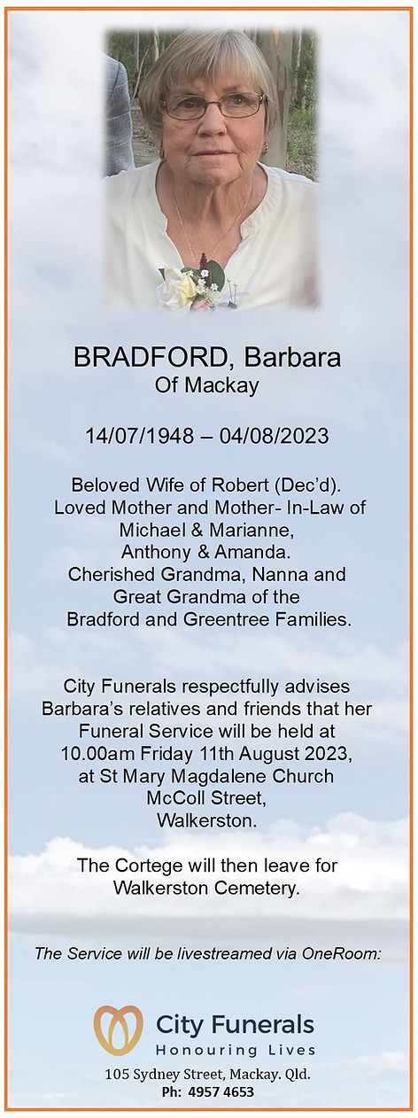 MackayFuneralNotices.com.au