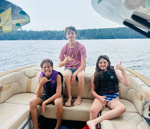 Lake Winnipesaukee Summer Camp Elevated Wake Co Meredith Nh