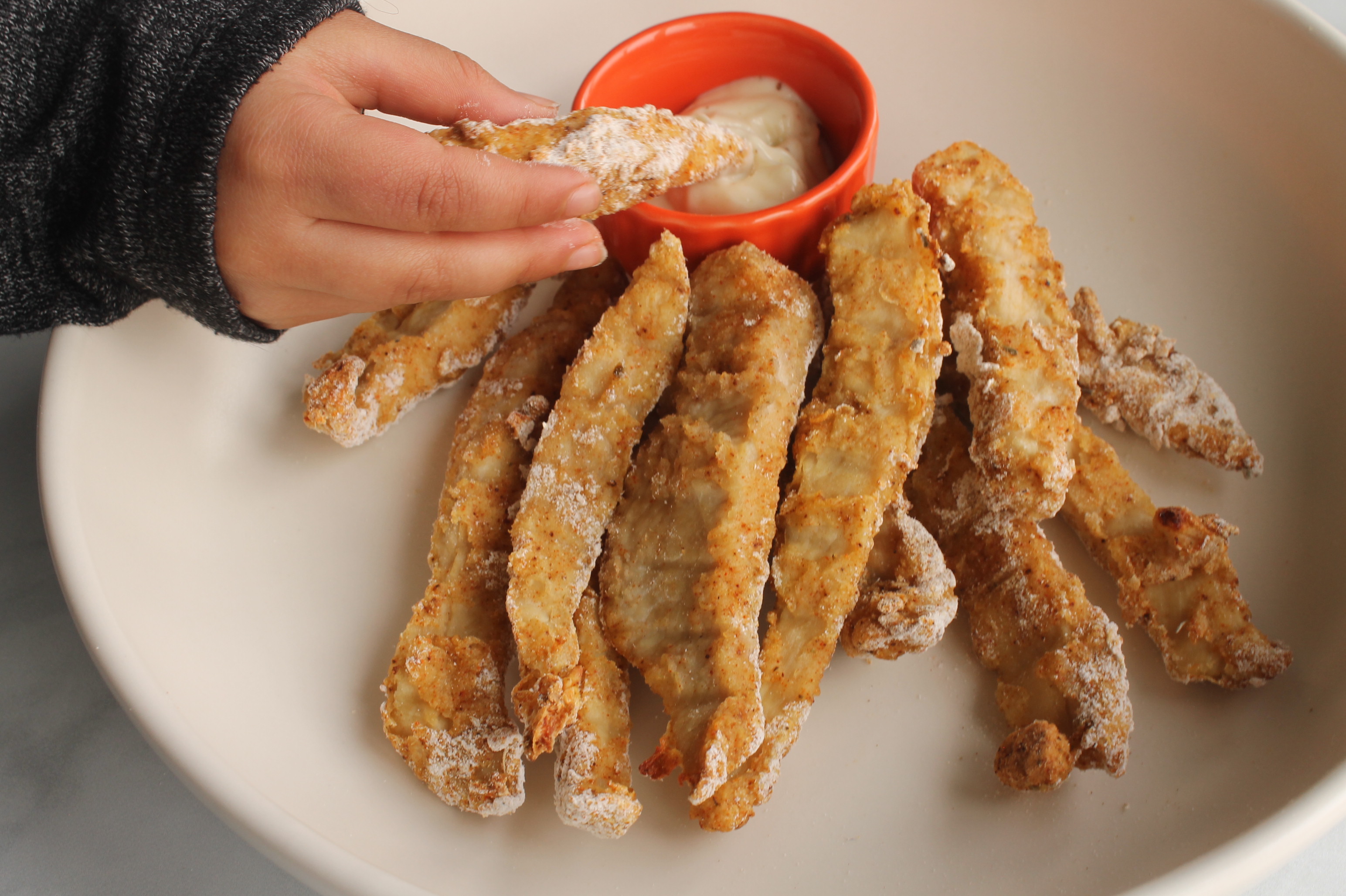 Kid-friendly Taco Chicken Fingers - Healthy Mama Kris
