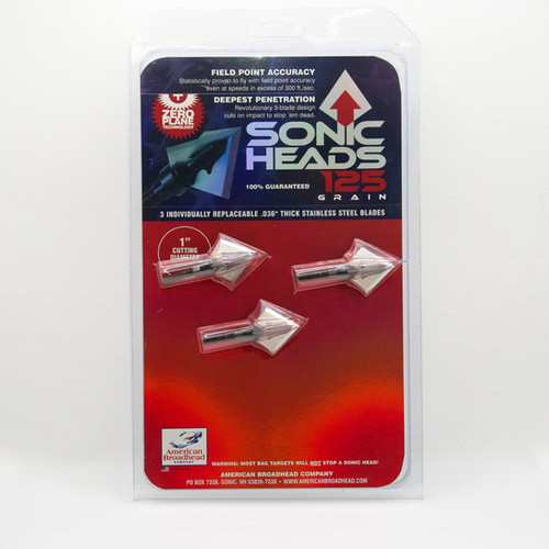 Sonic Heads | americanbroadhead