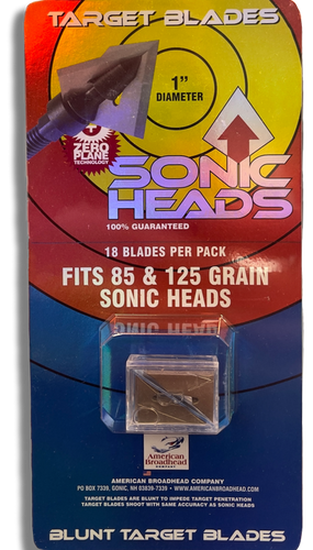 Sonic Head Target Blades | americanbroadhead