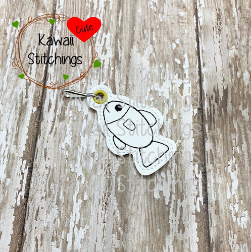 Fish Zipper Pull | Kawaii Stitchings