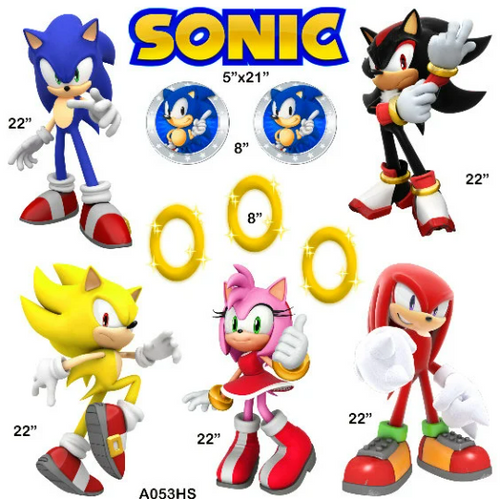 HS-A053 Blue Hedge Hog & Friends | nenasuniquedesigns