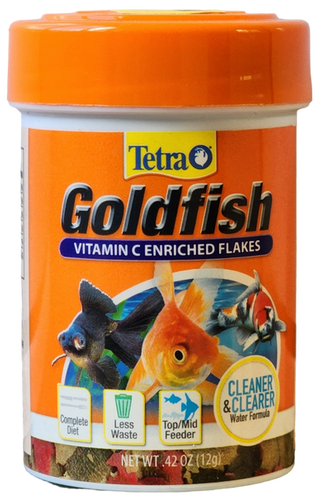 TETRA, ALIMENTO GOLDFISH VITAMIN C, 12 GRAMOS (0.42onz) | Virtual ...