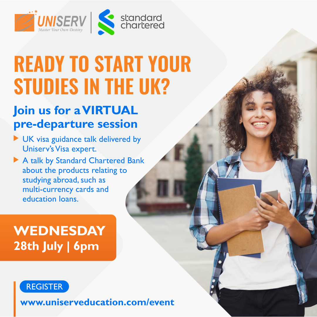 UK Visa Talk with Standard Chartered Bank | Uniserv Education