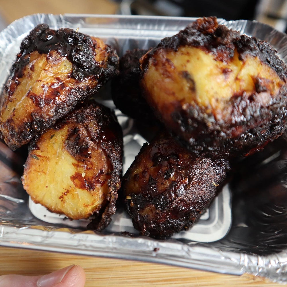 Marmite Roast Potatoes