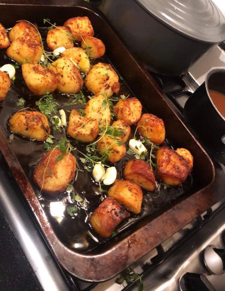 Super Sexy Roast Potatoes