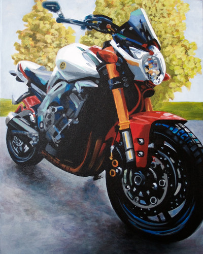 Yamaha FZ-8, 16x20" | Studio 87 Art
