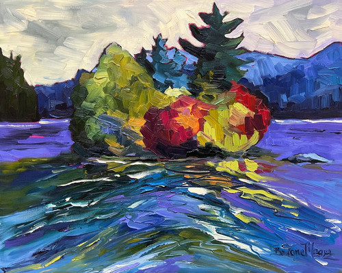 TheMagic of Blueberry Island, Series 9 16x20" | Studio 87 Art