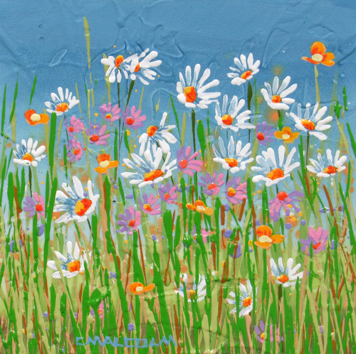 Wildflowers 00723, 8x8" | Studio 87 Art