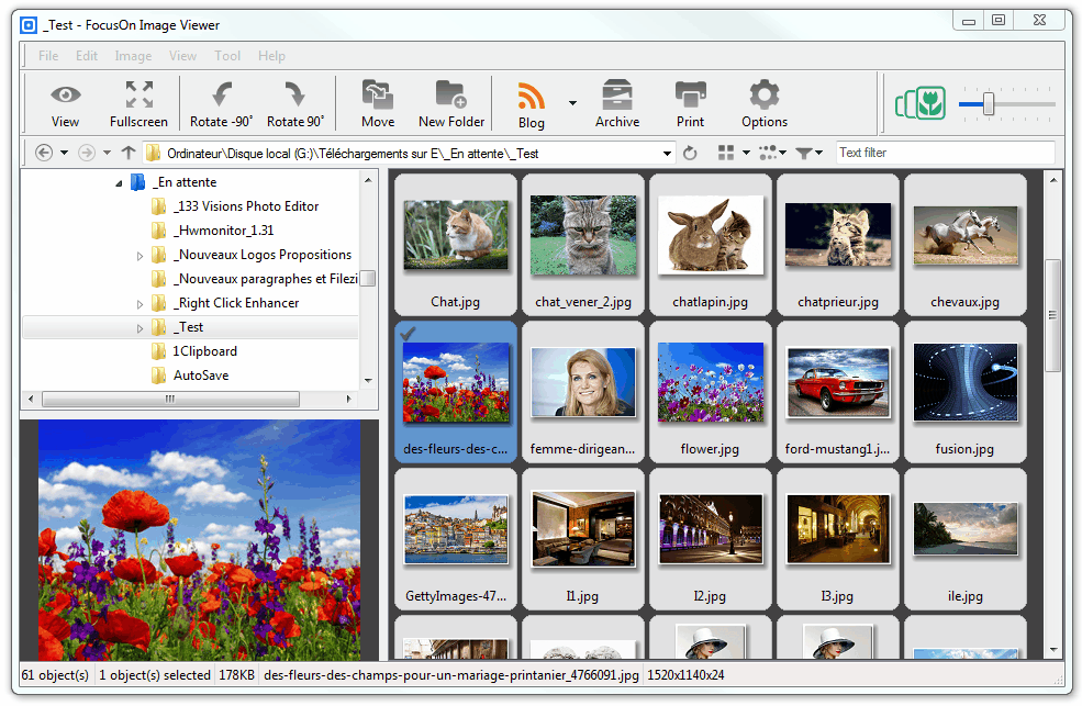 FocusOn Image Viewer - visualiseur/éditeur intuitif, photos ...