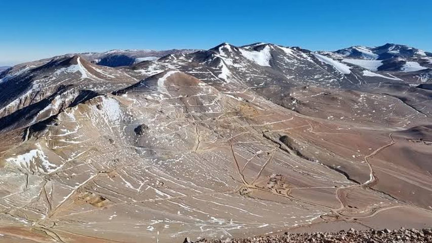 San Juan: Confirman una fuerte alteración hidrotermal en Filo del Sol