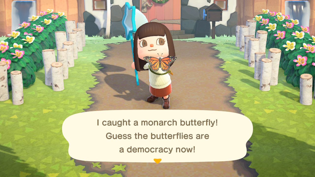 Insect diversity in Animal Crossing
