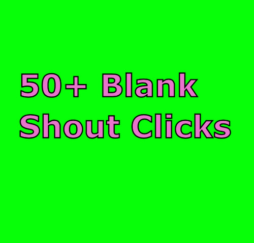 50+ Blank Shout Click Tracks | ethanridingsmusic