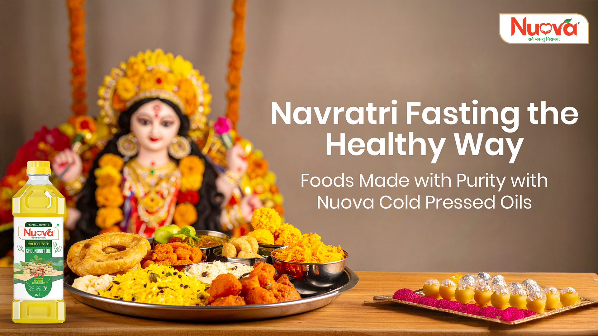 Navratri Fasting Foods with Cold Pressed Groundnut Oil | Nuova Oil