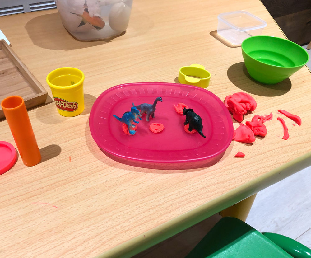 Montessori Dinosaur Activities for Toddlers