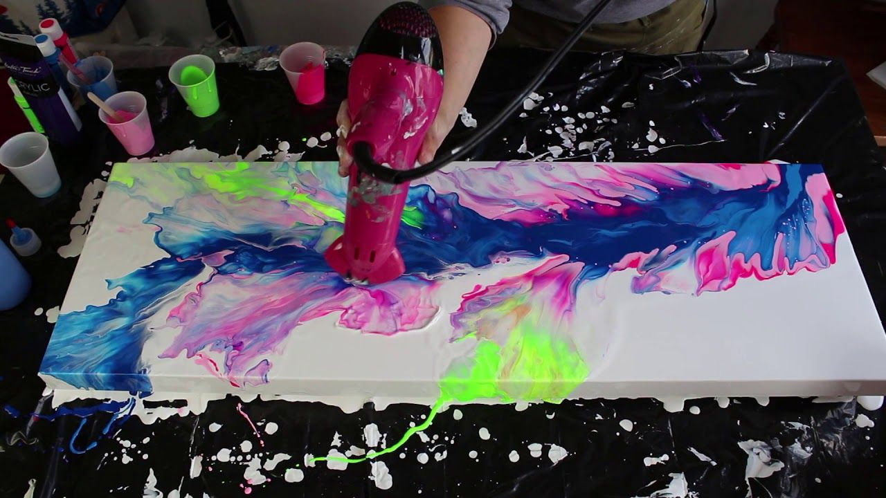 Fluid art - paint pouring | Playful Potter
