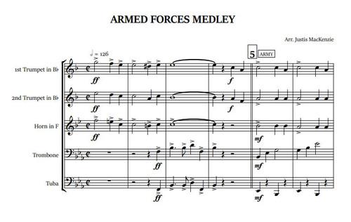 Armed Forces Medley | Mackenzie Production