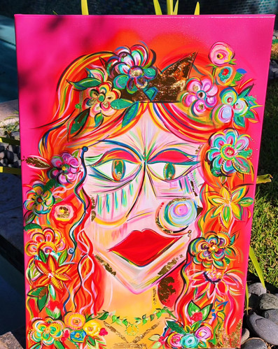 Commissioned Artwork: La Reina, Goddess of Resilient Life | Aligned ...