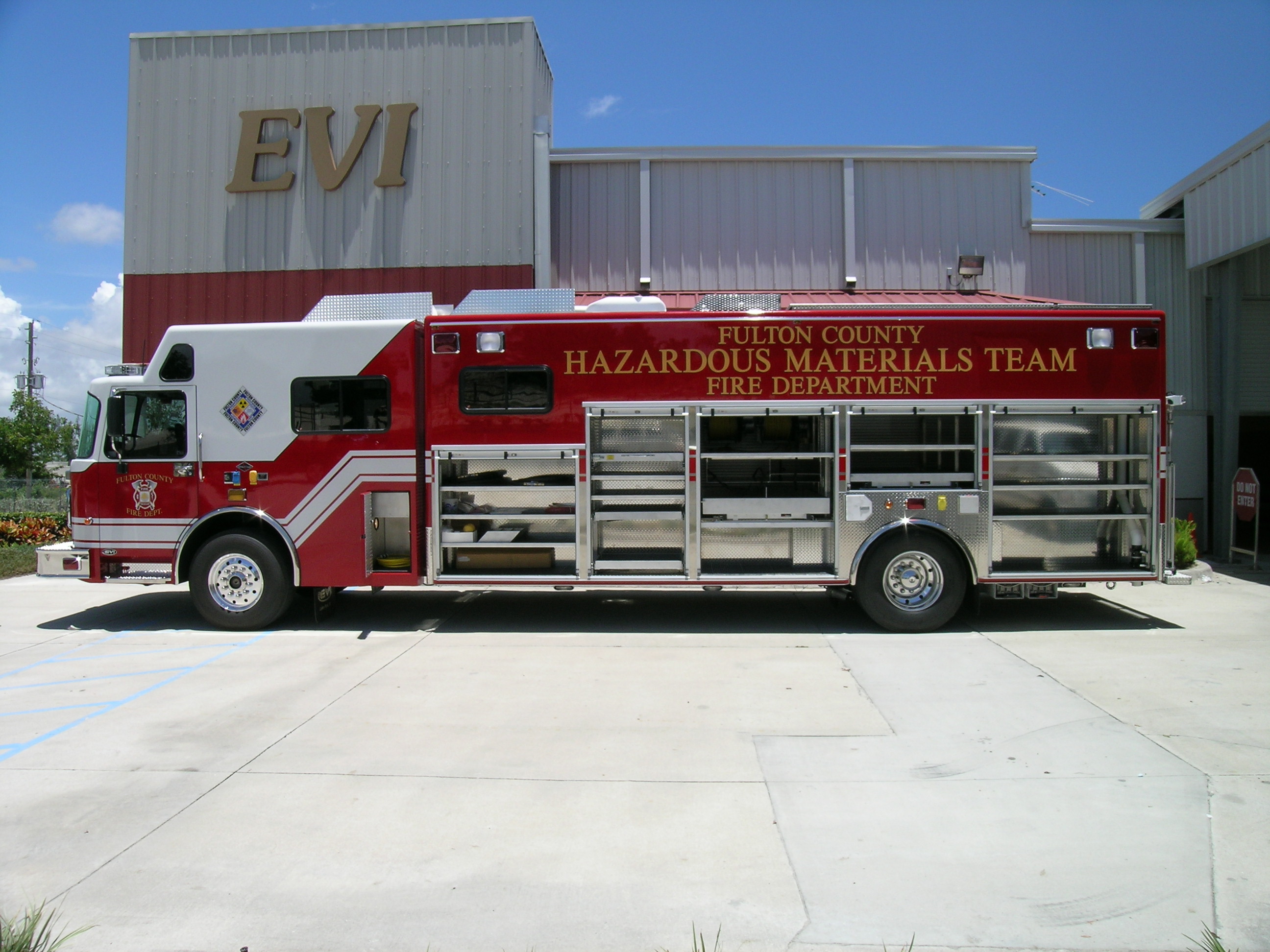 Hazmat Appratus - Fulton Co. Fire Dept. | EVI