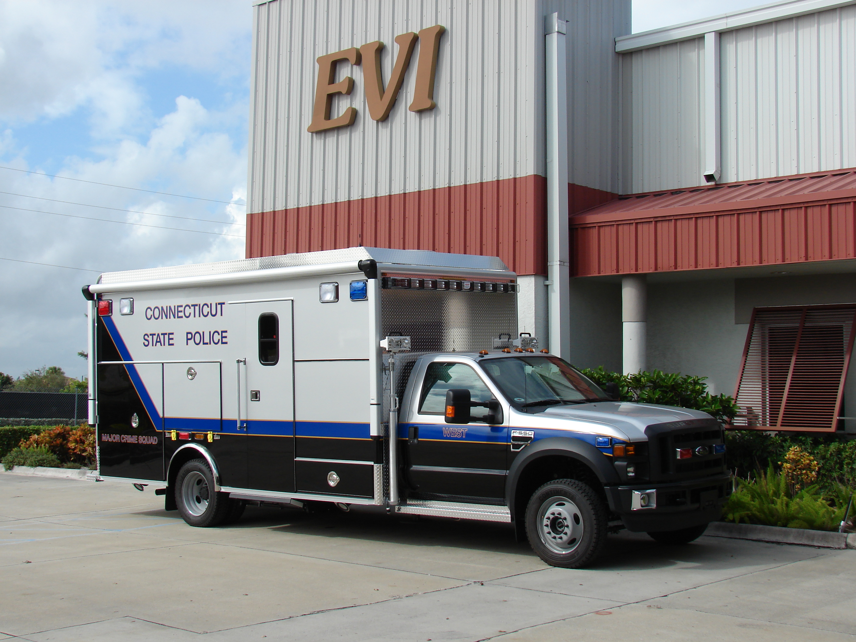 Crime Scene Squad Vehicle - Connecticut State Police | EVI