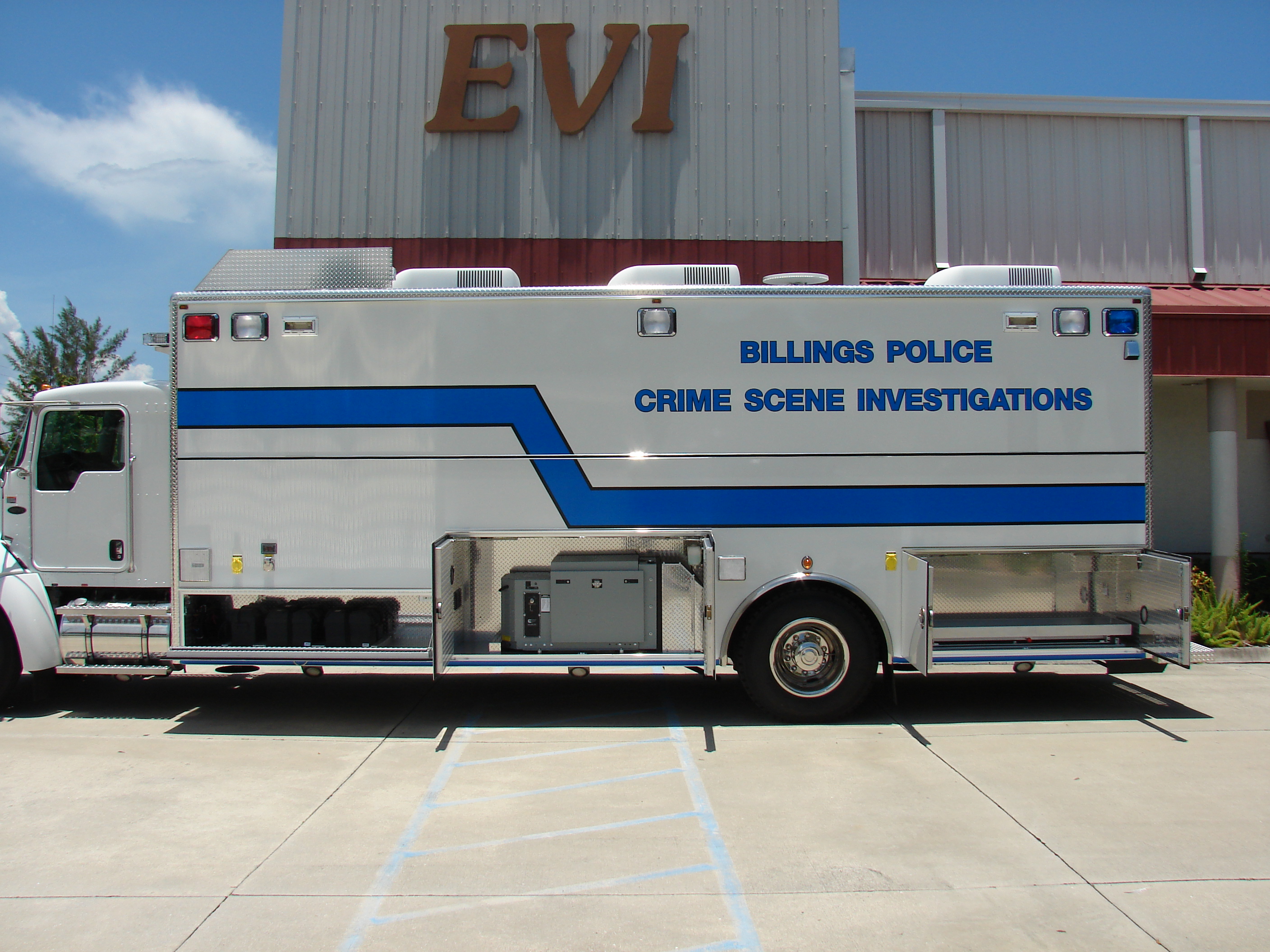 EVI Custom Crime Scene Units | Billings Police Department