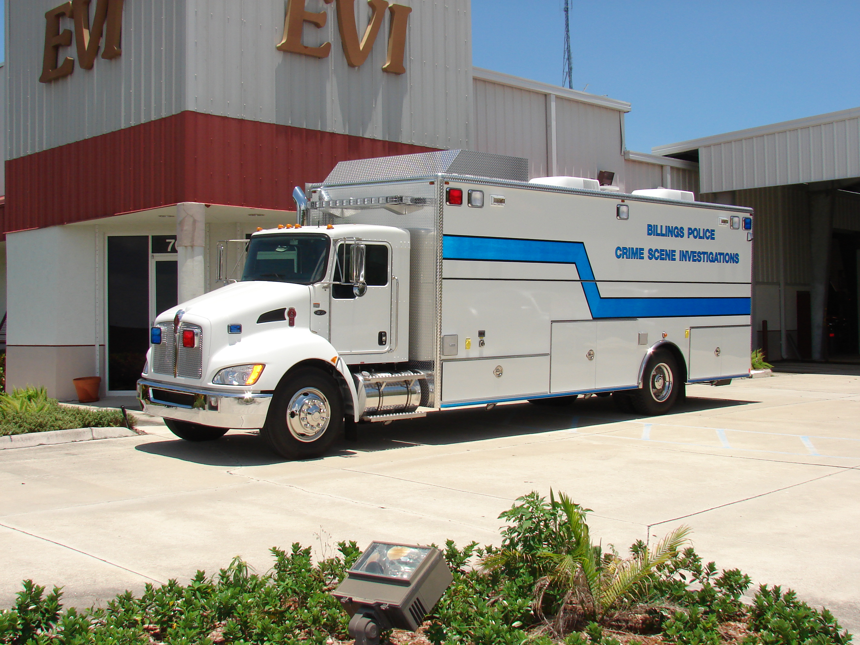 EVI Custom Crime Scene Units | Billings Police Department