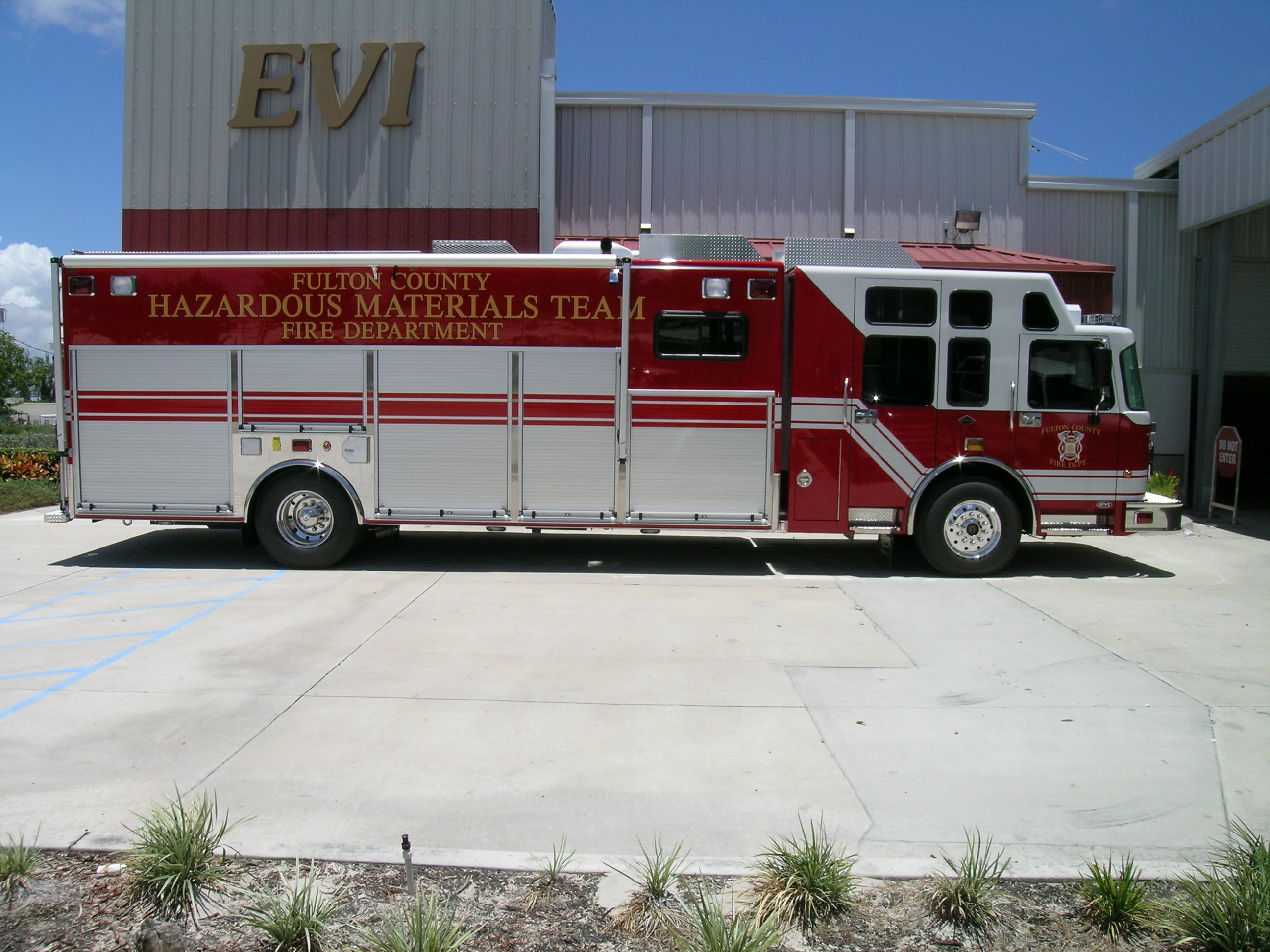 Hazmat Appratus - Fulton Co. Fire Dept. | EVI