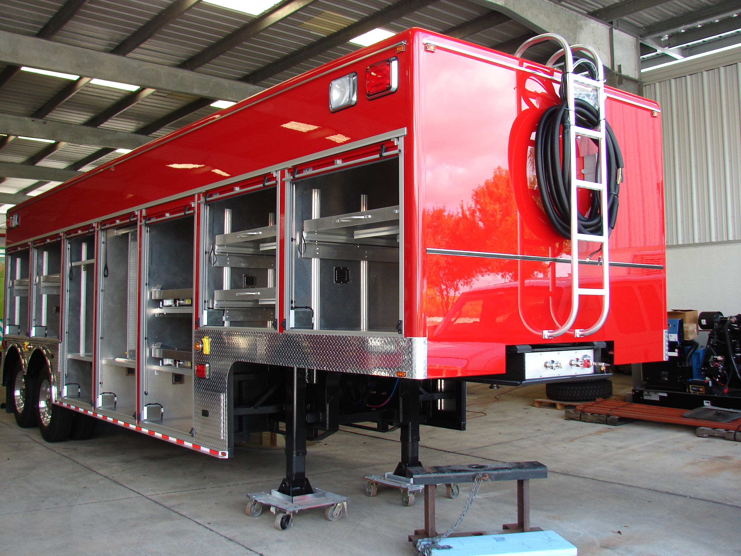 32 Ft USAR Trailer - Anaheim Fire Dept. | EVI