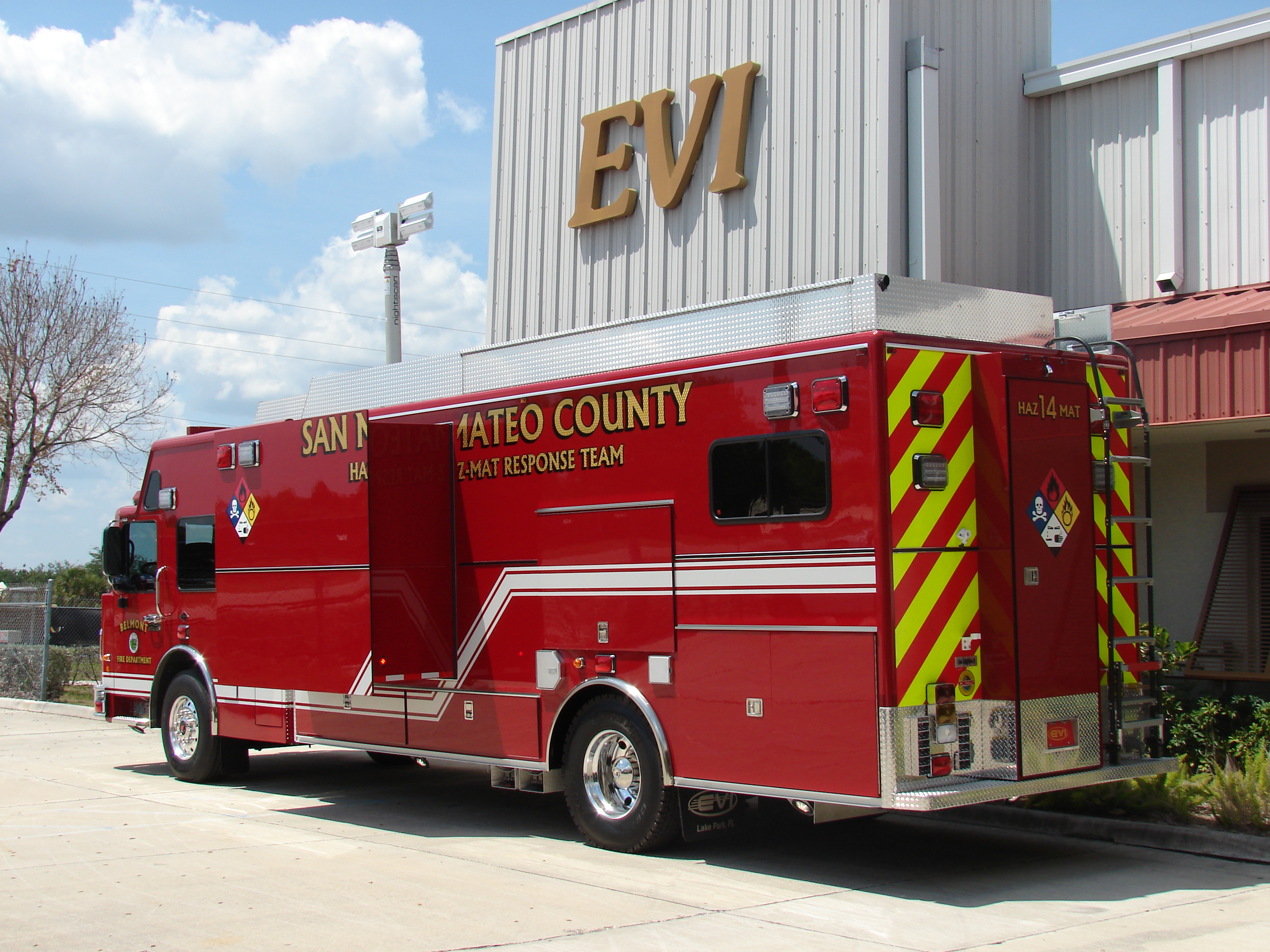 Haz-Mat / Command Vehicle - San Mateo Fire Dept. | EVI