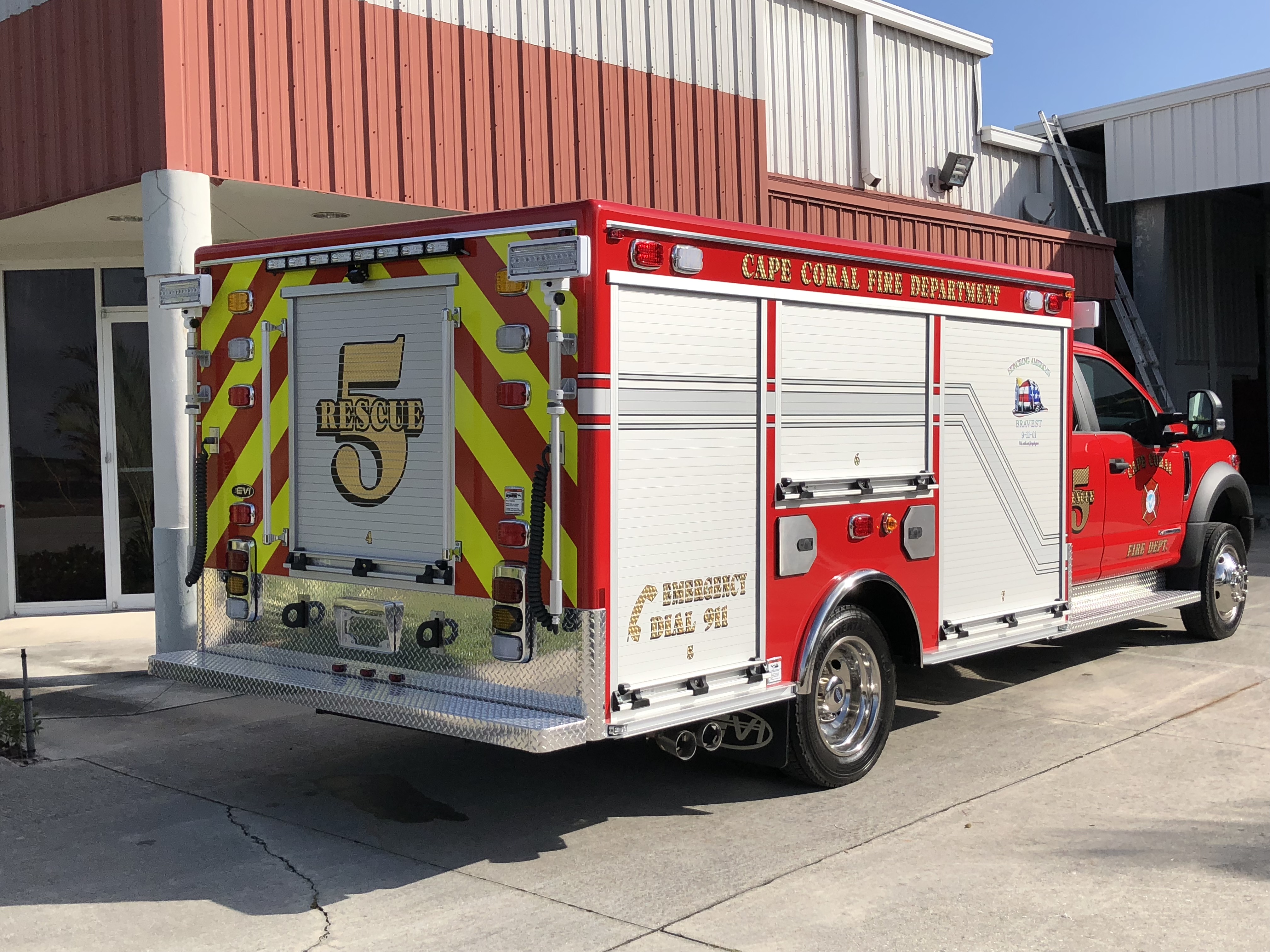Light Duty Rescue Truck 12-Ft. - Cape Coral Fire | EVI Fire Trucks