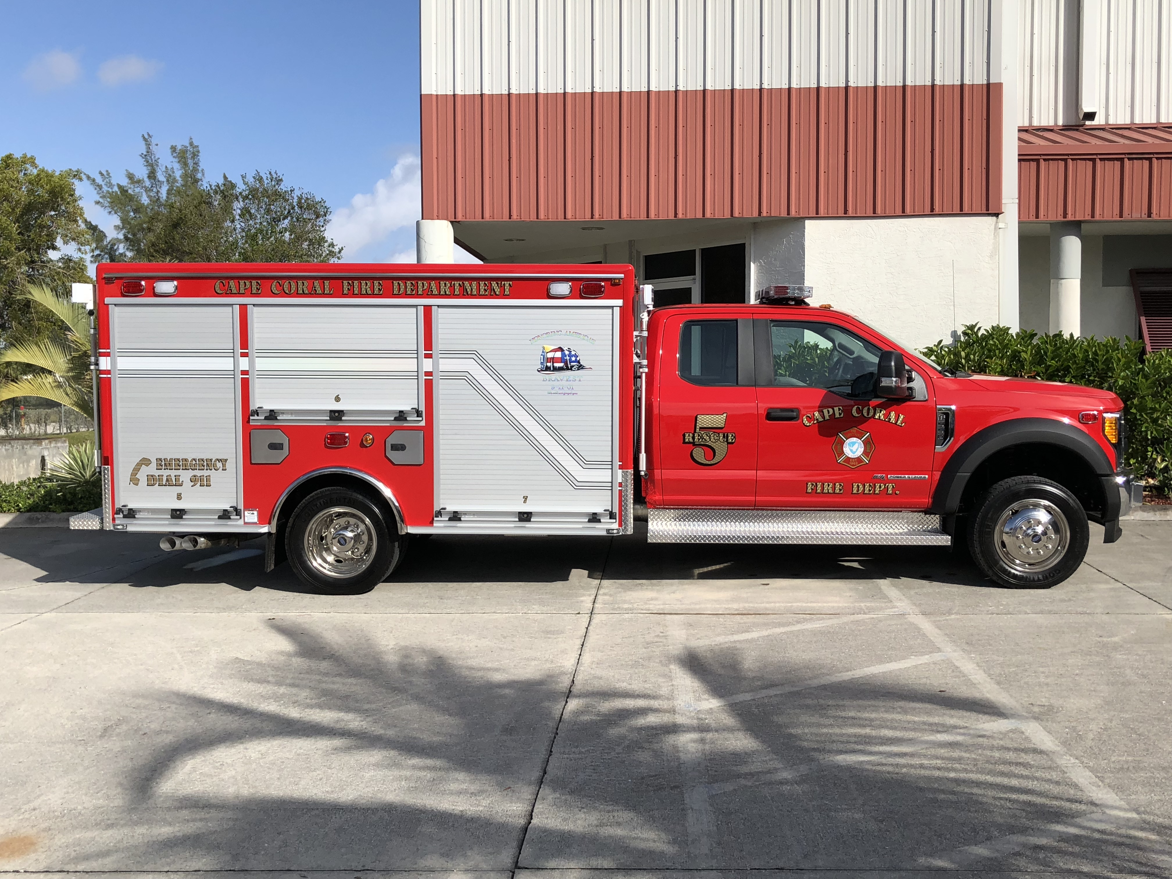 Light Duty Rescue Truck 12-Ft. - Cape Coral Fire | EVI Fire Trucks