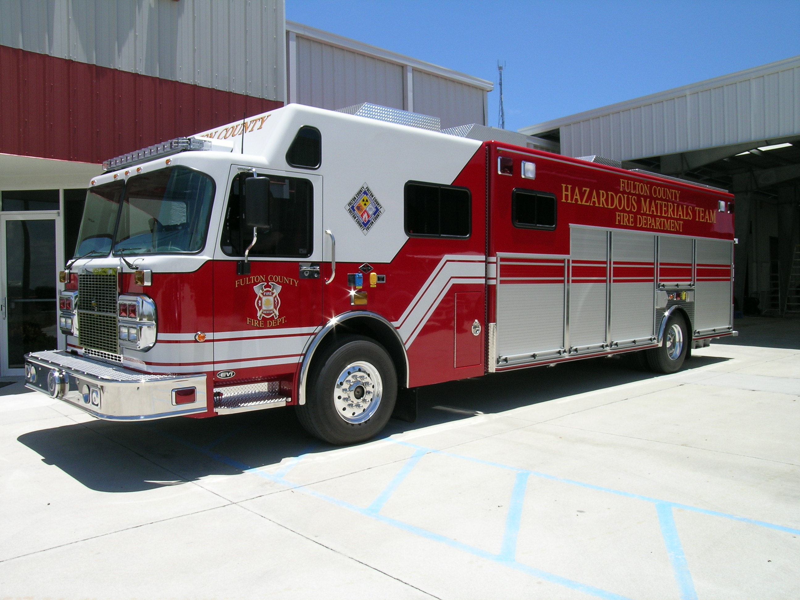 Hazmat Appratus - Fulton Co. Fire Dept. | EVI