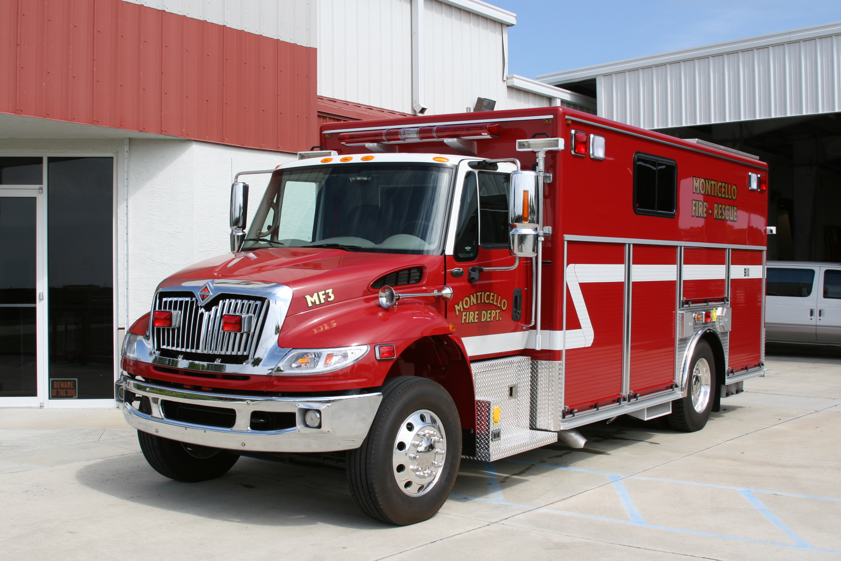 Crew Body Rescue Truck - Monticello Fire Dept. | EVI