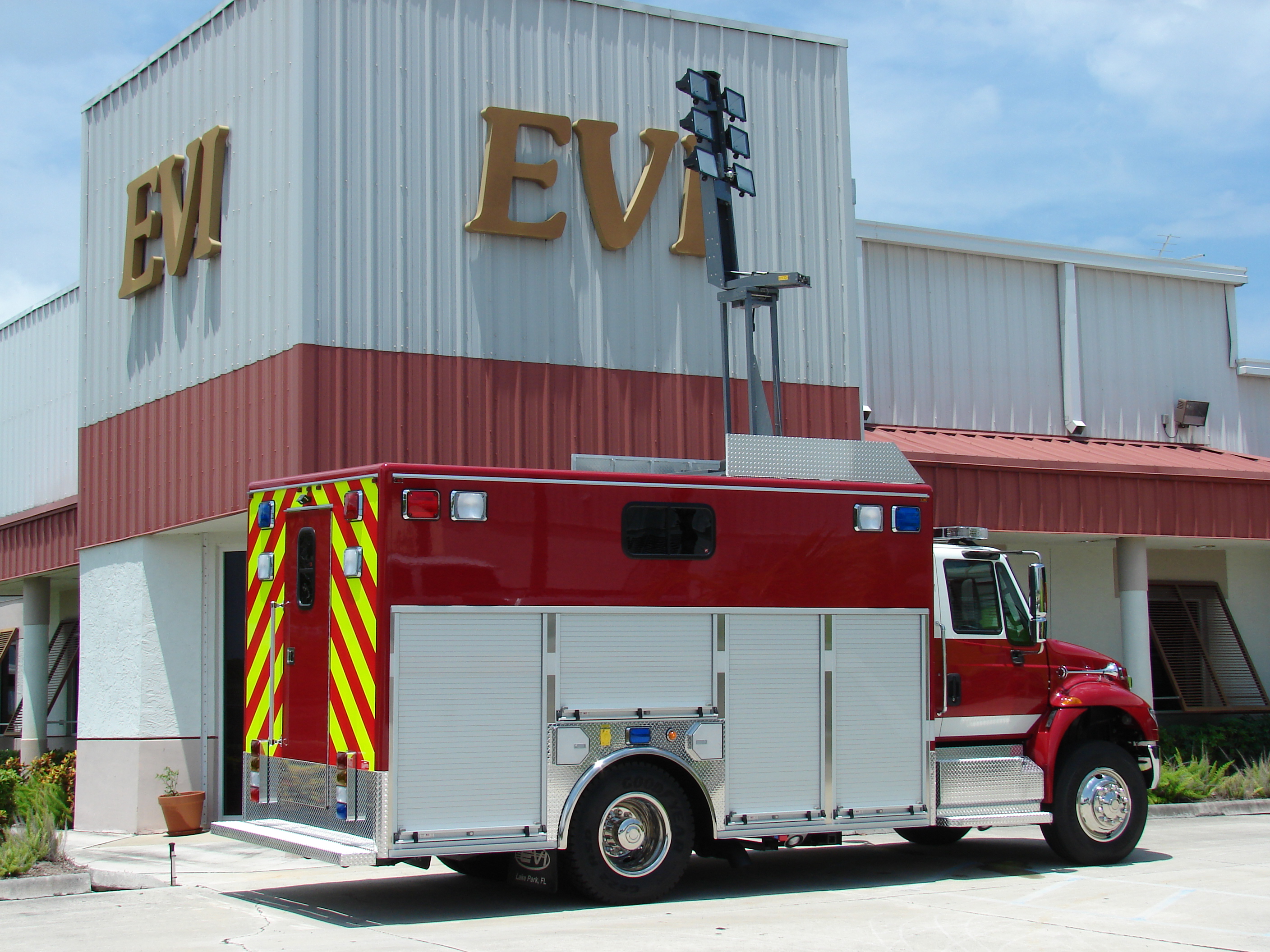 Medium Rescues Truck - Pana Fire Dept. | EVI