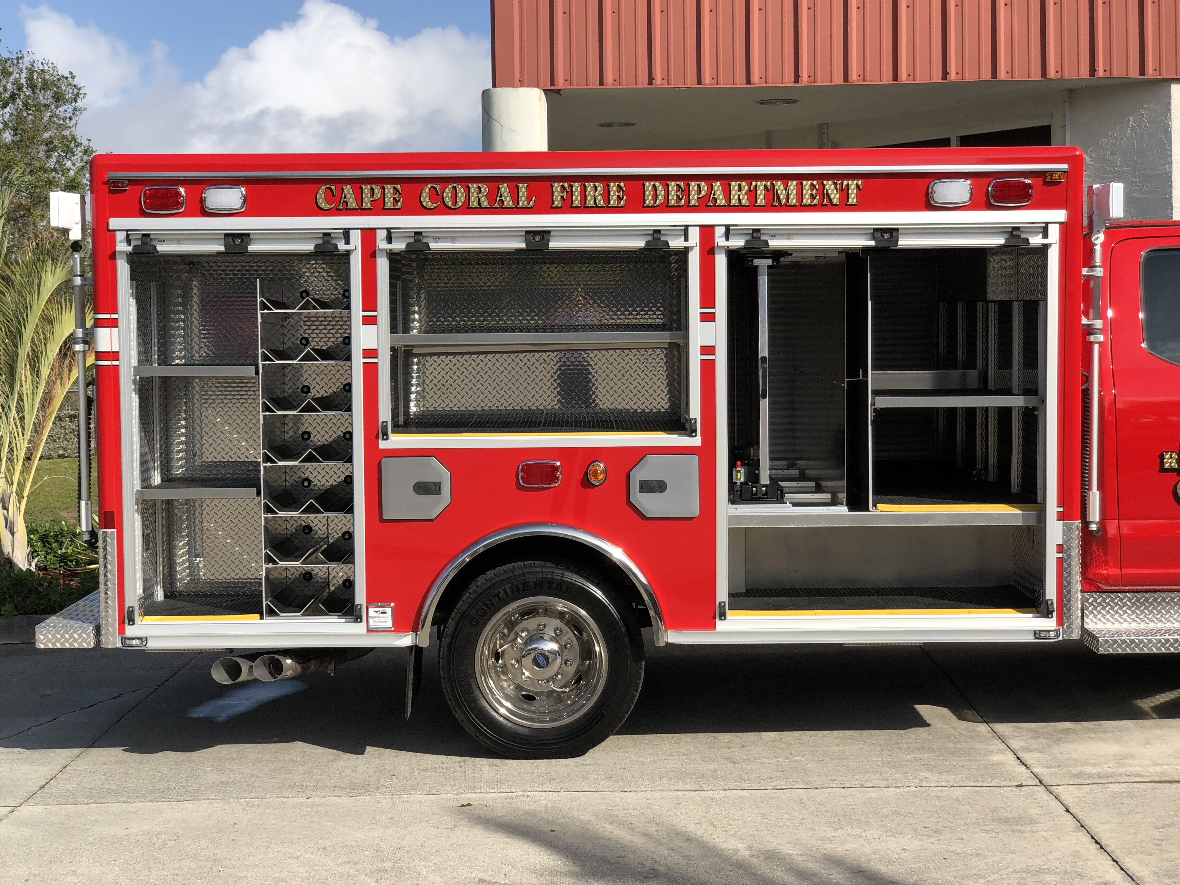 Light Duty Rescue Truck 12-Ft. - Cape Coral Fire | EVI Fire Trucks