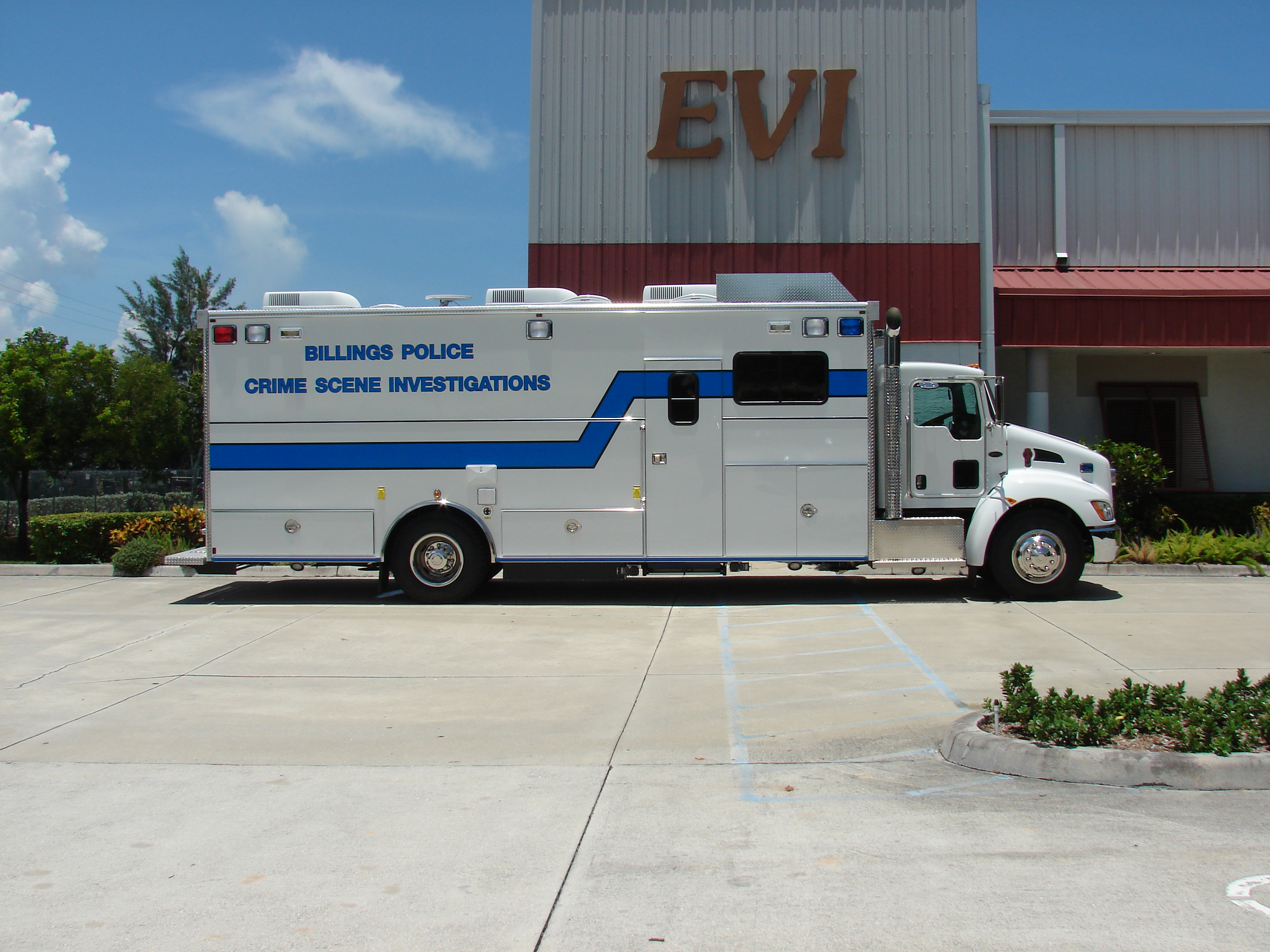 EVI Custom Crime Scene Units | Billings Police Department