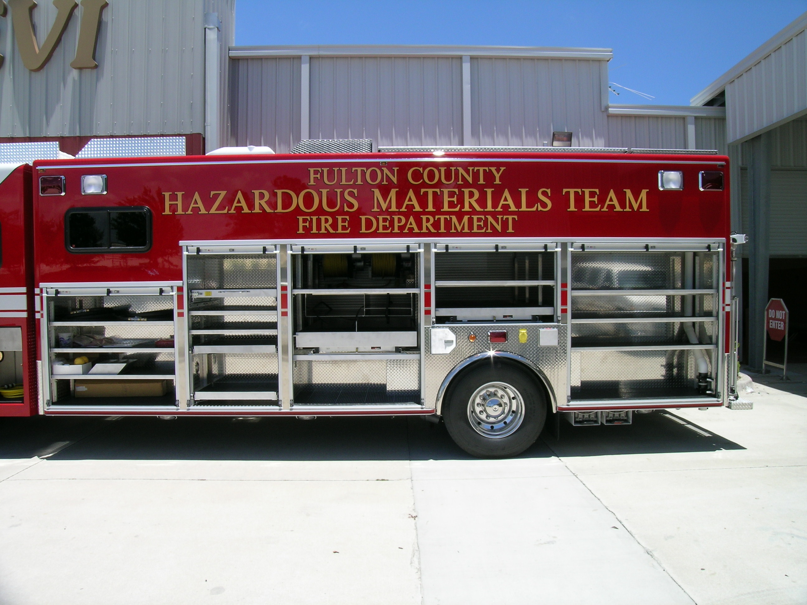 Hazmat Appratus - Fulton Co. Fire Dept. | EVI