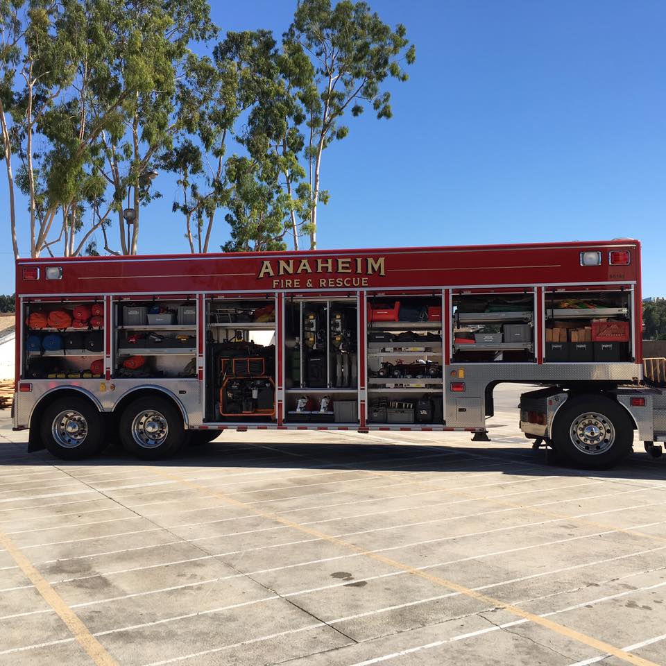 32 Ft USAR Trailer - Anaheim Fire Dept. | EVI