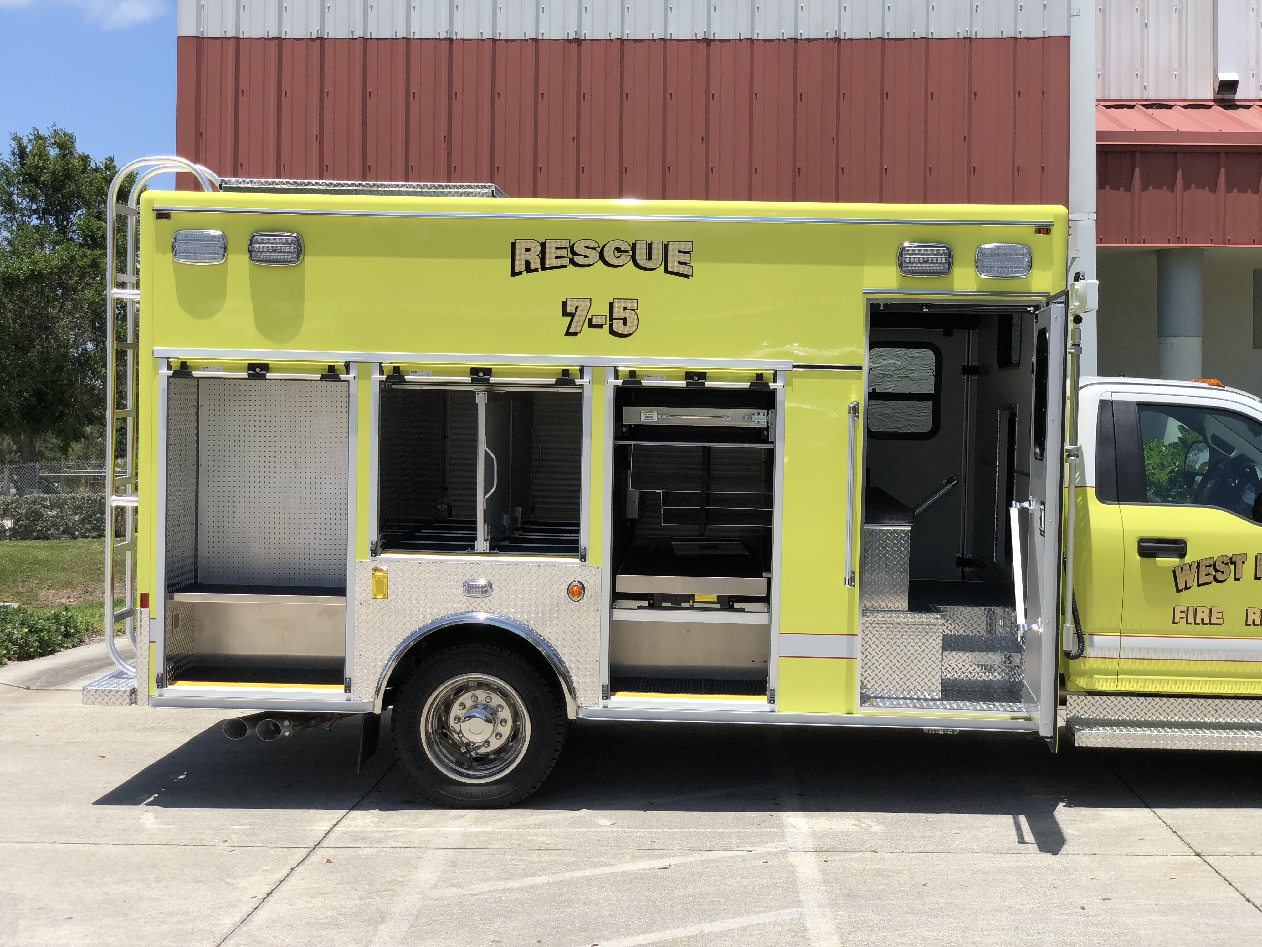 Crew Body Light Rescue Truck - West Fargo Fire Dept. | EVI