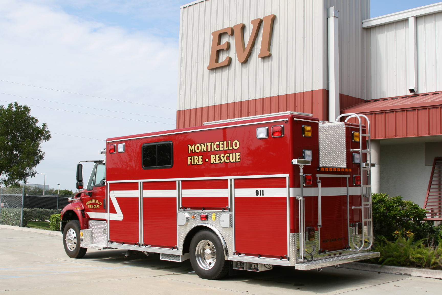 Crew Body Rescue Truck - Monticello Fire Dept. | EVI