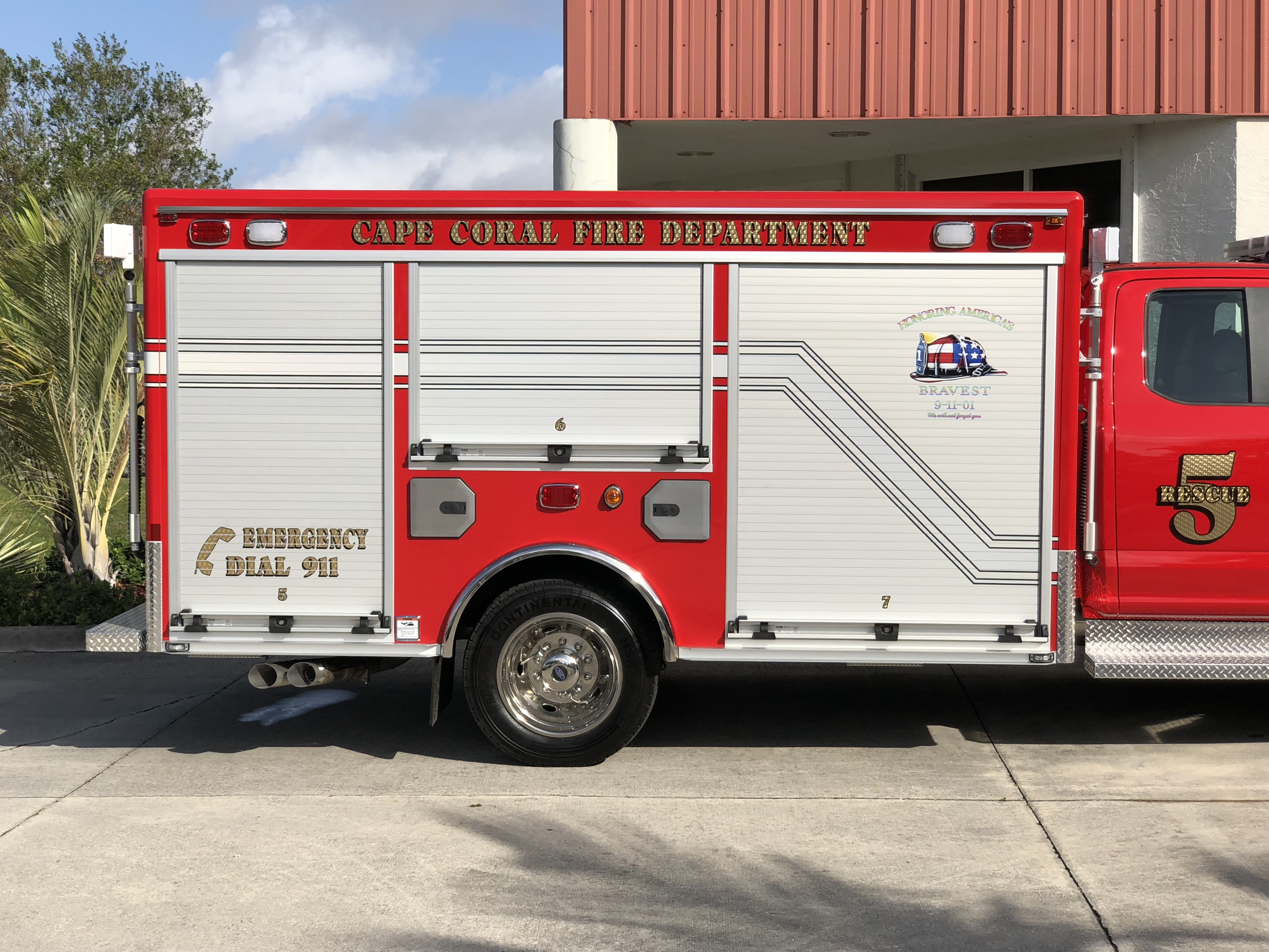 Light Duty Rescue Truck 12-Ft. - Cape Coral Fire | EVI Fire Trucks