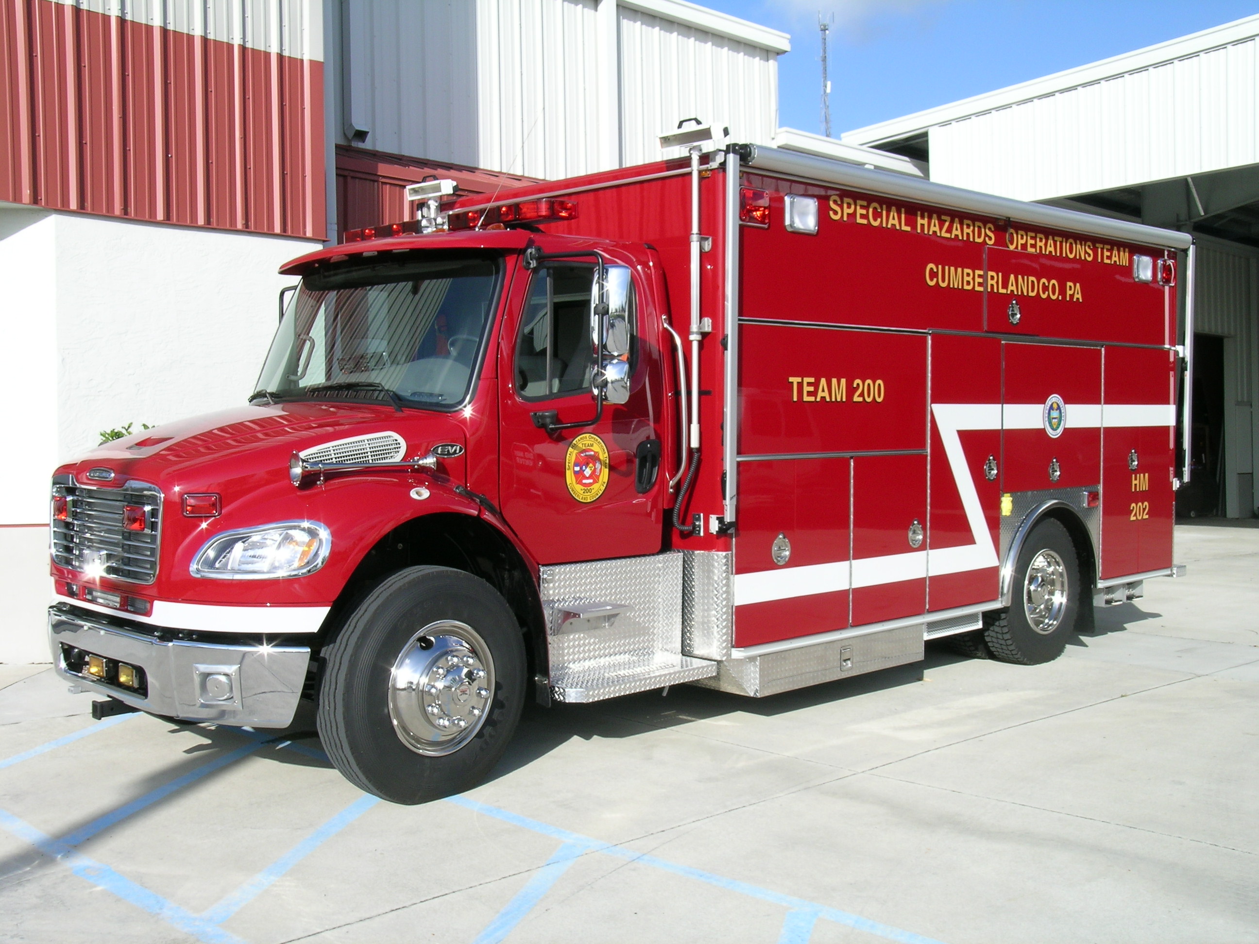 Crew Body Haz-Mat Response vehicle - Cumberland County | EVI