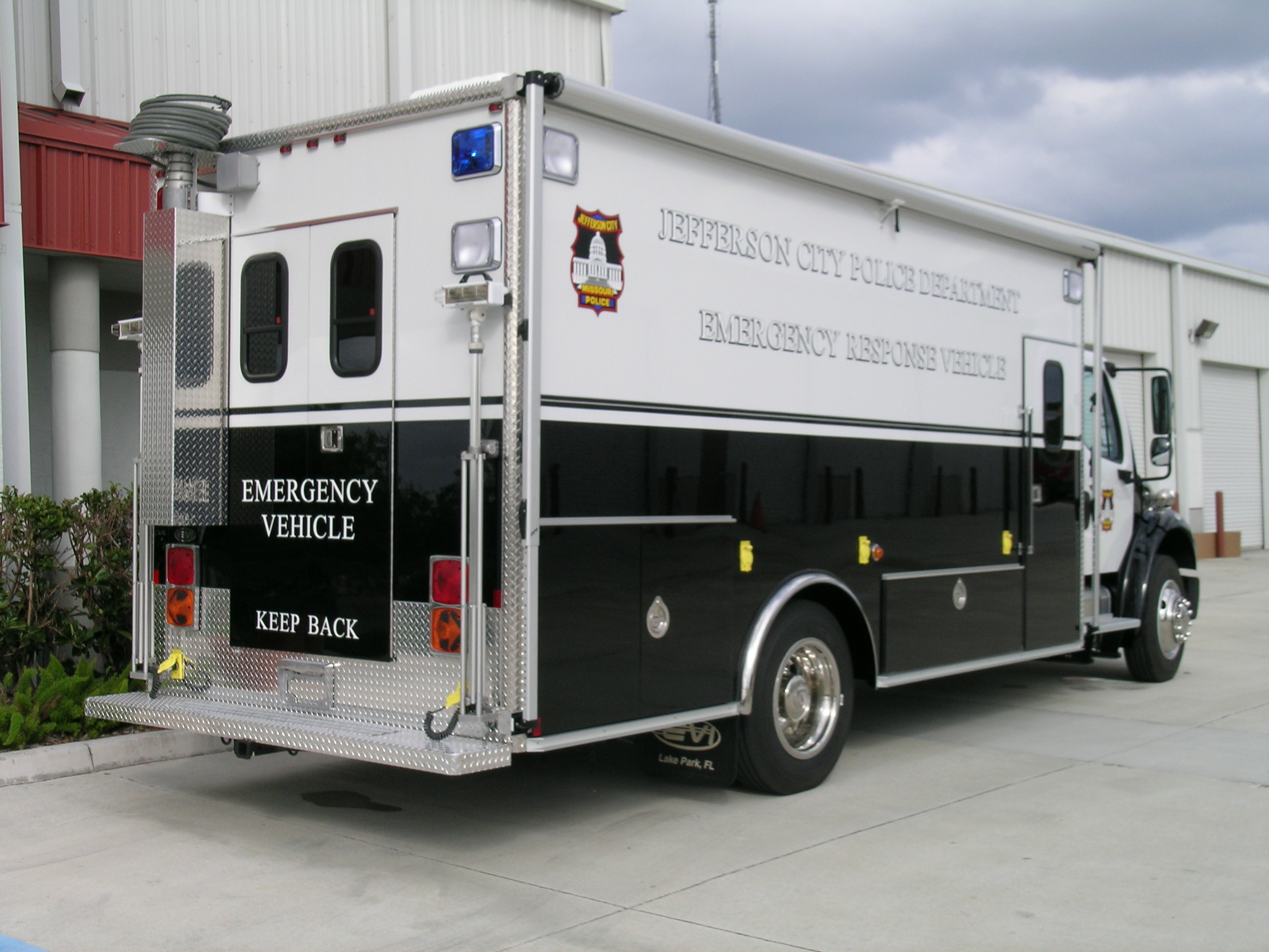 EVI Custom Tactical SWAT Squad Units| Jefferson City Police Department