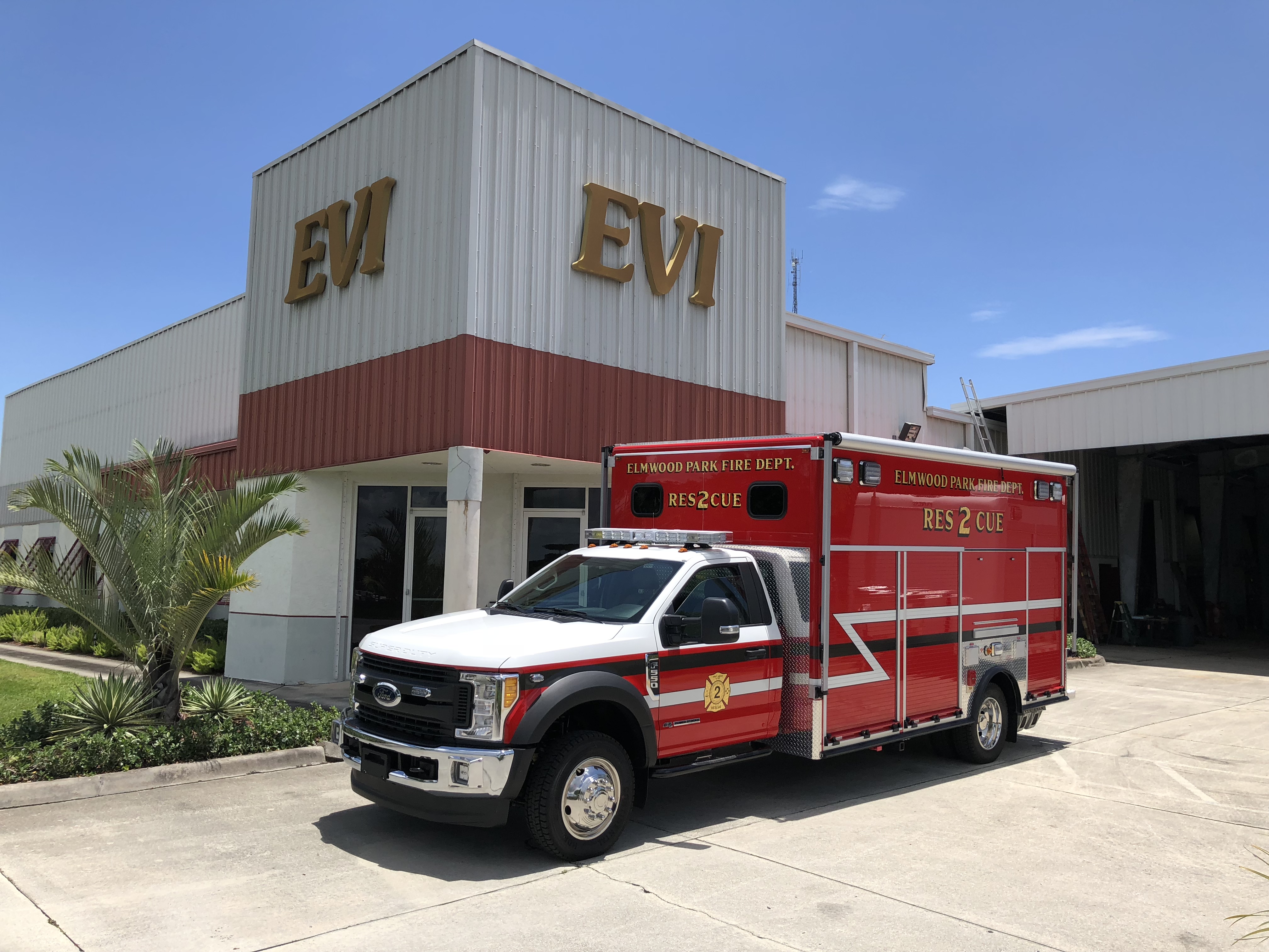 16 Ft. Walk-In Water Rescue Unit - Elmwood Park Fire Dept. | EVI