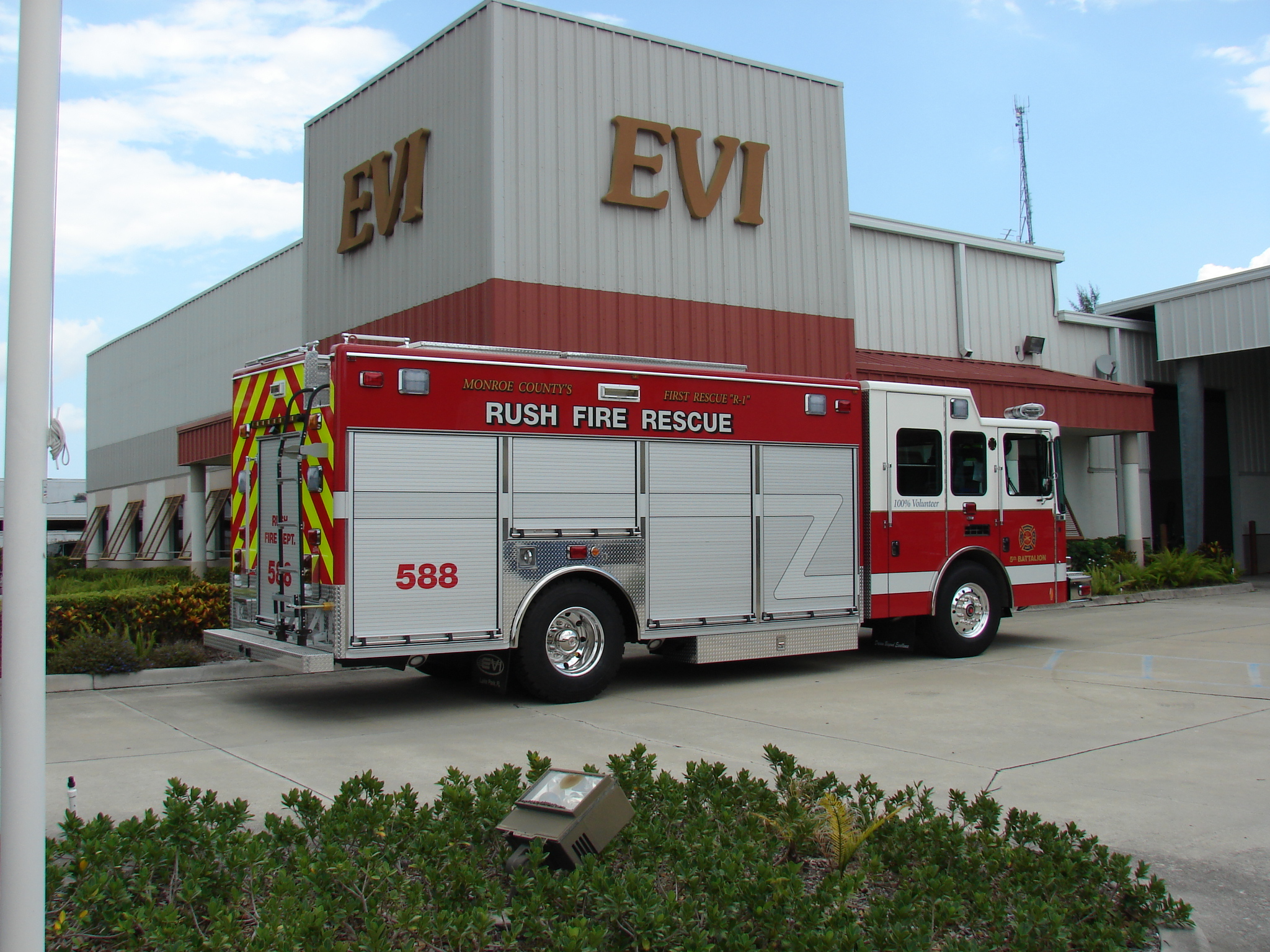 Custom Heavy Rescue Squad- Rush Fire Department | EVI
